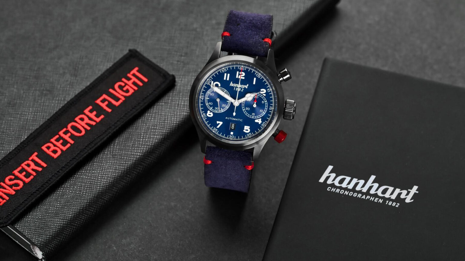 Hanhart #FliegerFriday Chronograph - ARMBANDUHREN – Das Magazin