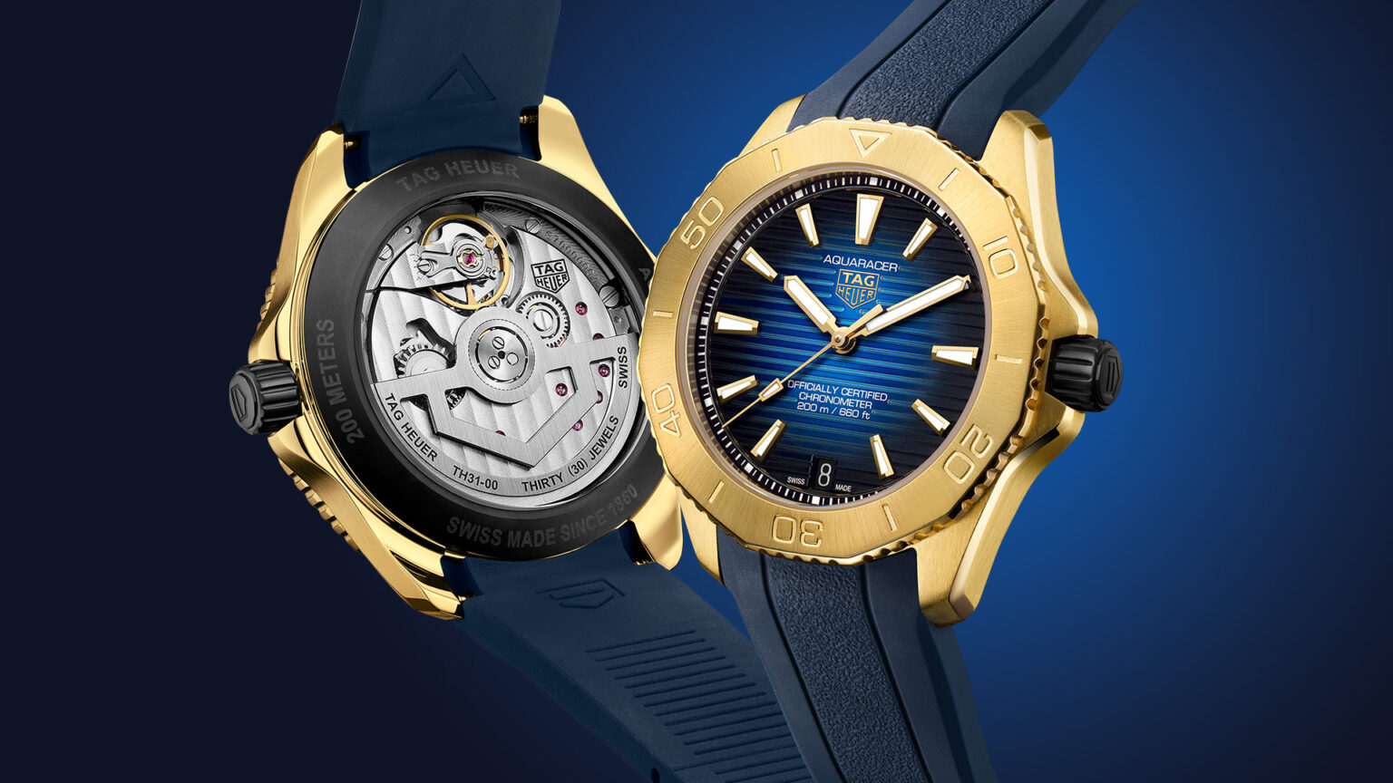 TAG Heuer Aquaracer Professional 200 Gold - ARMBANDUHREN – Das Magazin