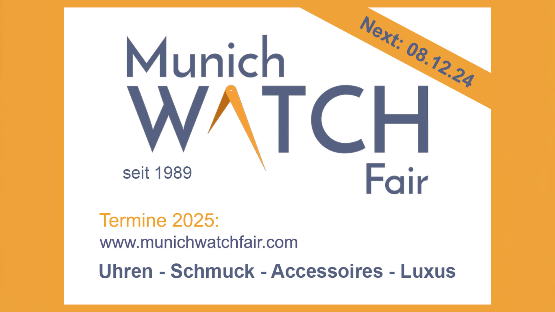 Munich Watch Fair - ARMBANDUHREN – Das Magazin